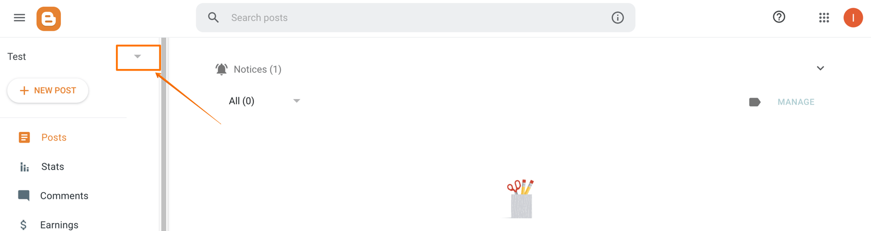 MGID Widget Code Installation on the Blogger Platform